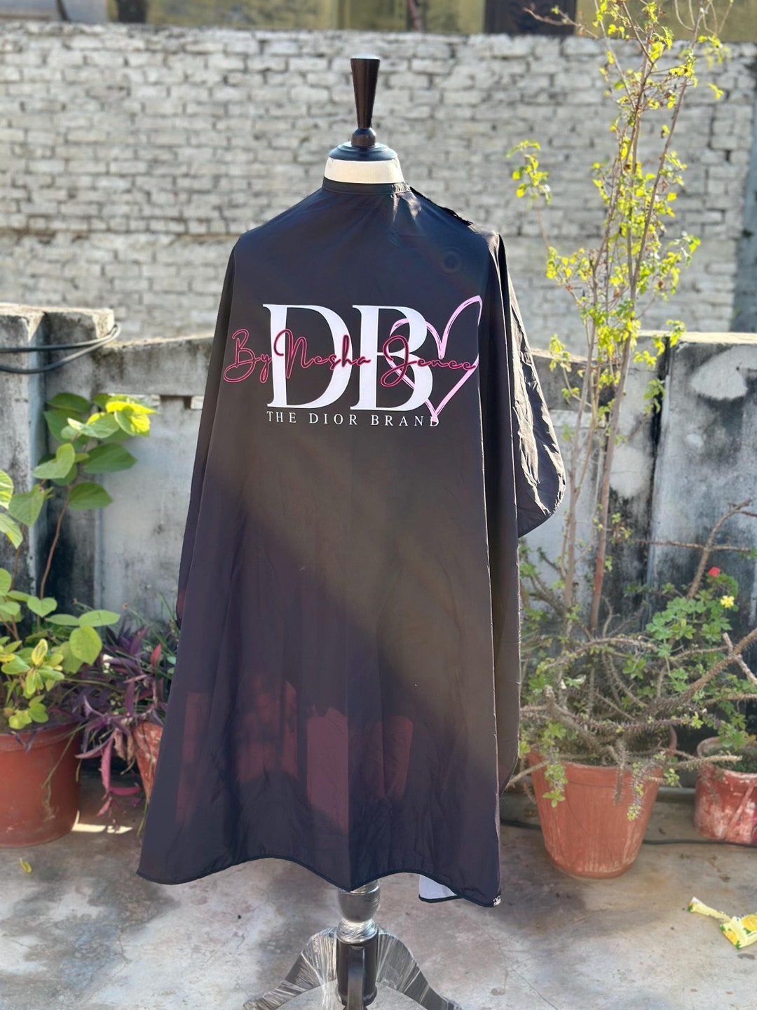 Professional Hairdressing Cape With Logo or Text, Personalized ...