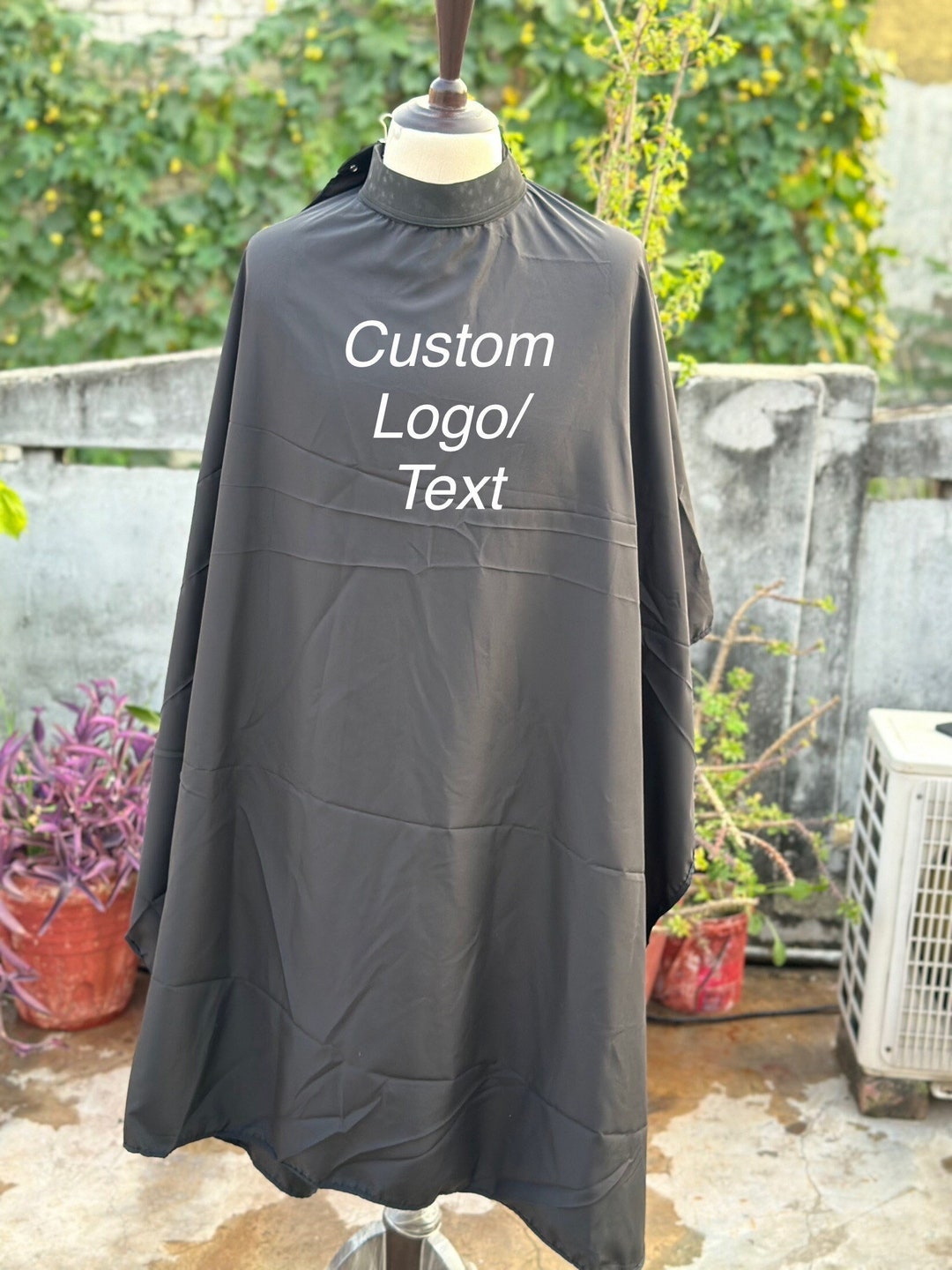 Personalized Barber Cape: Rubber Neck, Water/chemical Resistant - Etsy