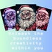 Horror Santa Coloring Pages | Horror Coloring Book | Stress Relief ...