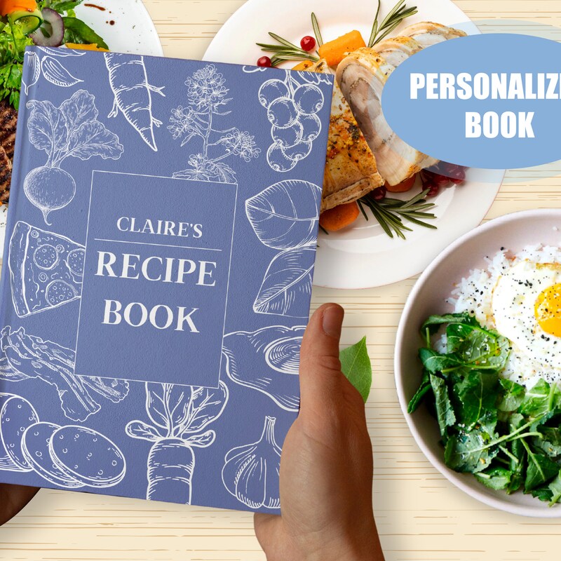Custom Recipe Book - Etsy