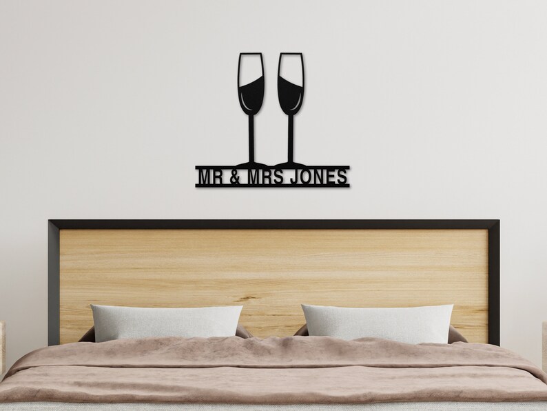 Personalized Die Cut Metal Sign, Personalized Housewarming Gift, Custom ...