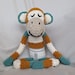 LOW SEW Mr. Monkeypants PDF Crochet Pattern - Etsy