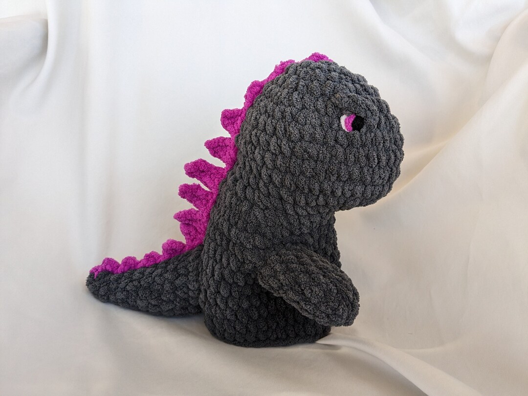 Dino Monster Hand Puppet PDF Crochet Pattern - Etsy