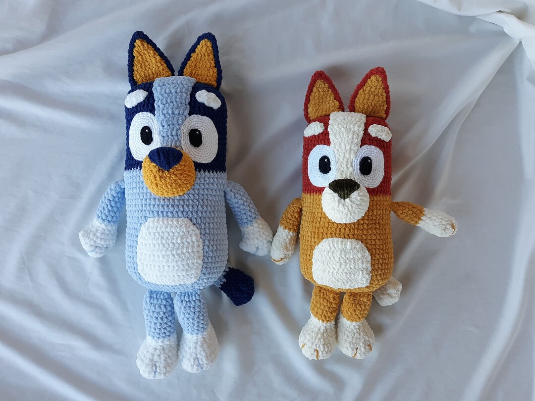 XL Crochet Heeler Plushes Ready Made - Etsy