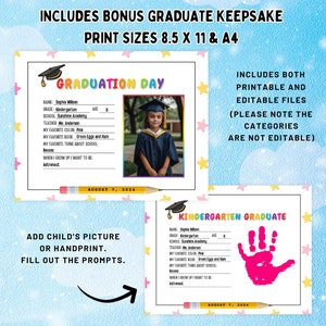 Editable Kindergarten Diploma, Kindergarten Graduation Certificate ...