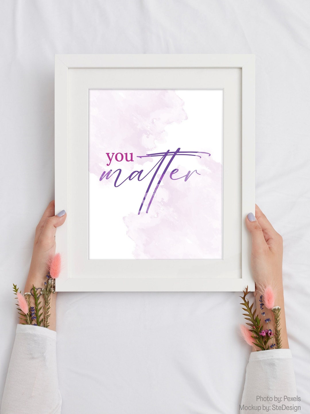 You Matter, Poster, Digital Poster, Instant Download Printable Art, You ...