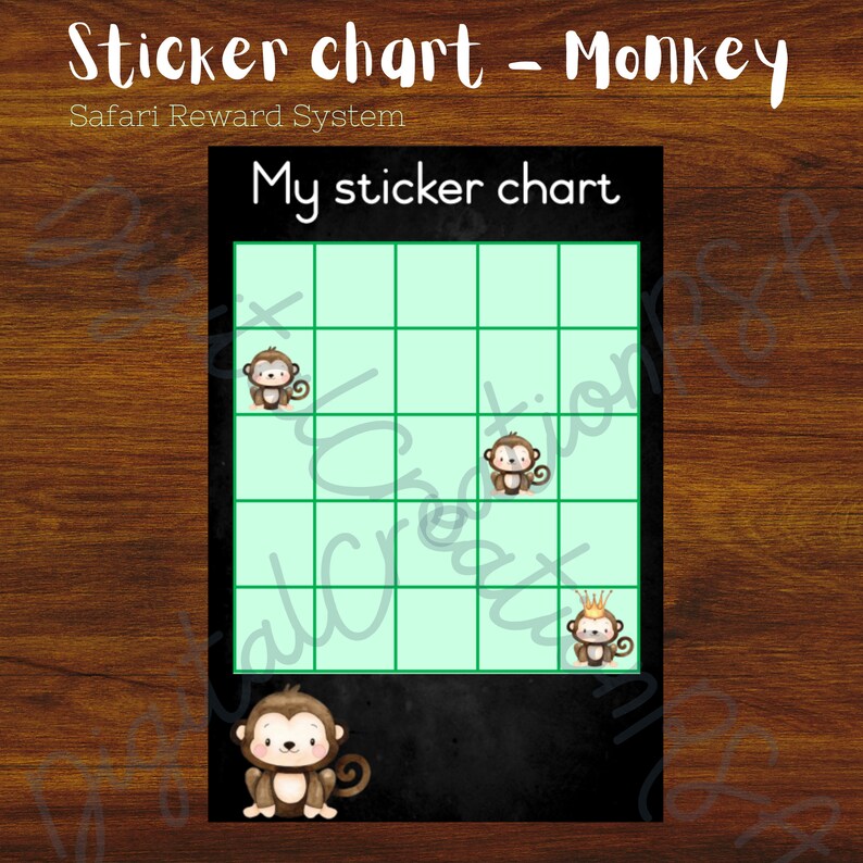 Sticker Chart Reward System - Etsy