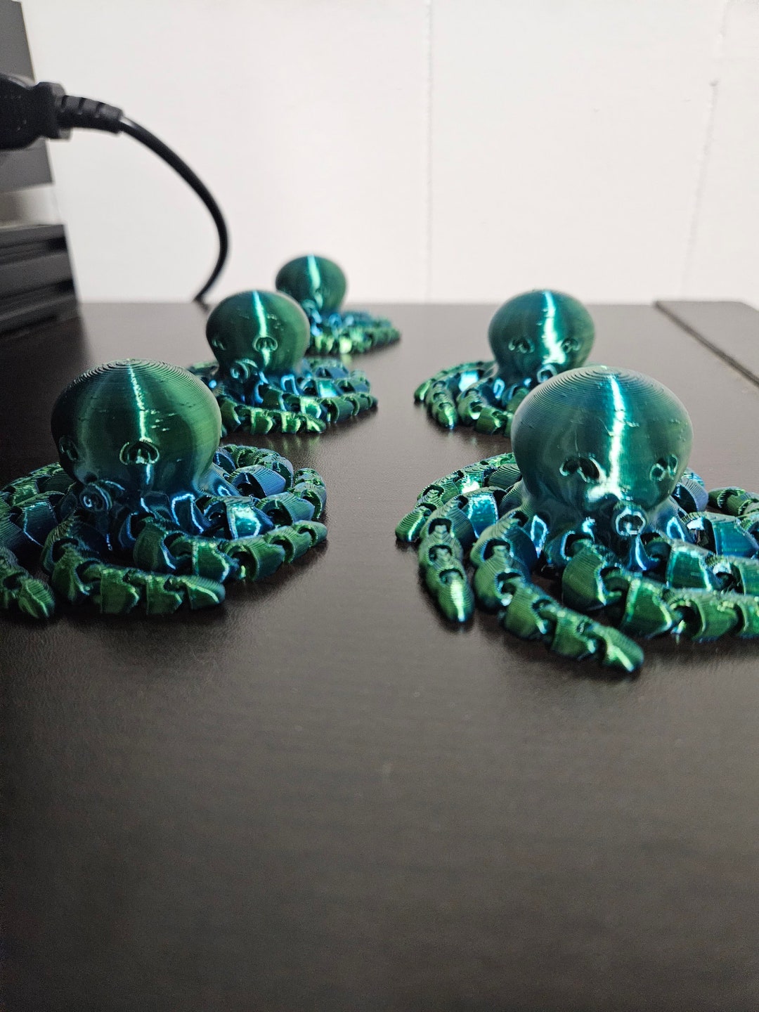 3D Printed Articulated Movable Octopus - Etsy