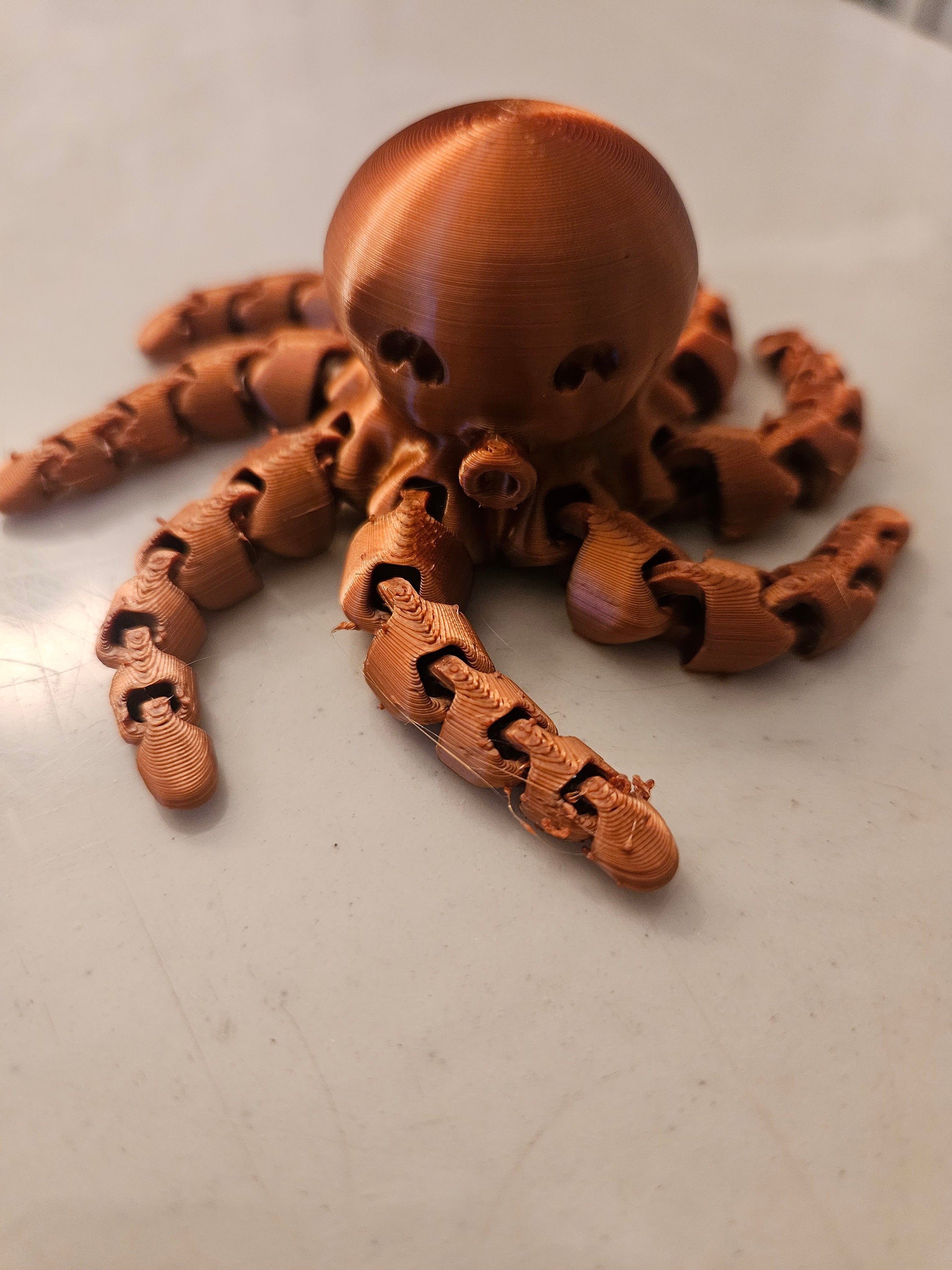 3D Printed Articulated Movable Octopus - Etsy