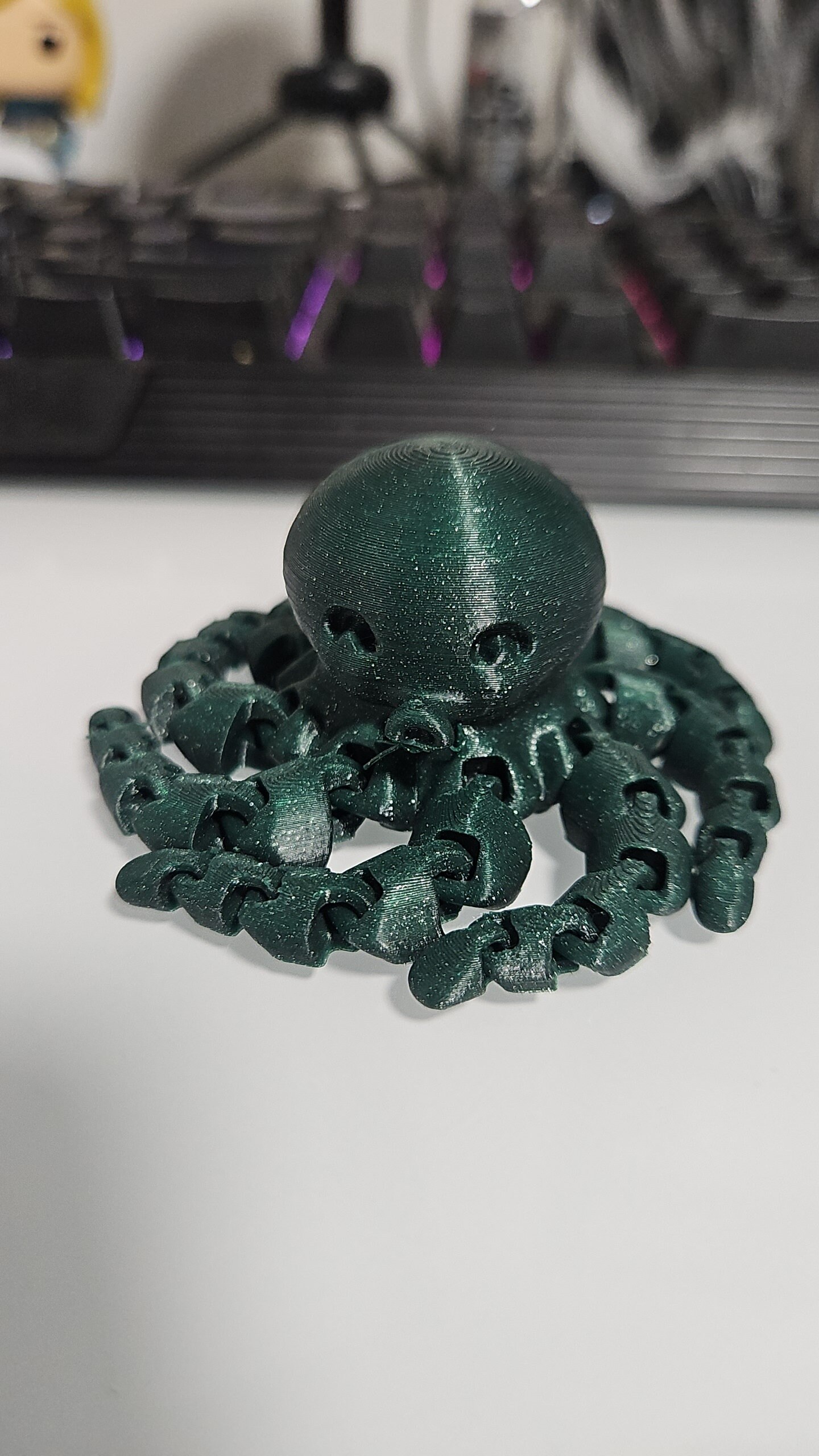 3D Printed Articulated Movable Octopus - Etsy