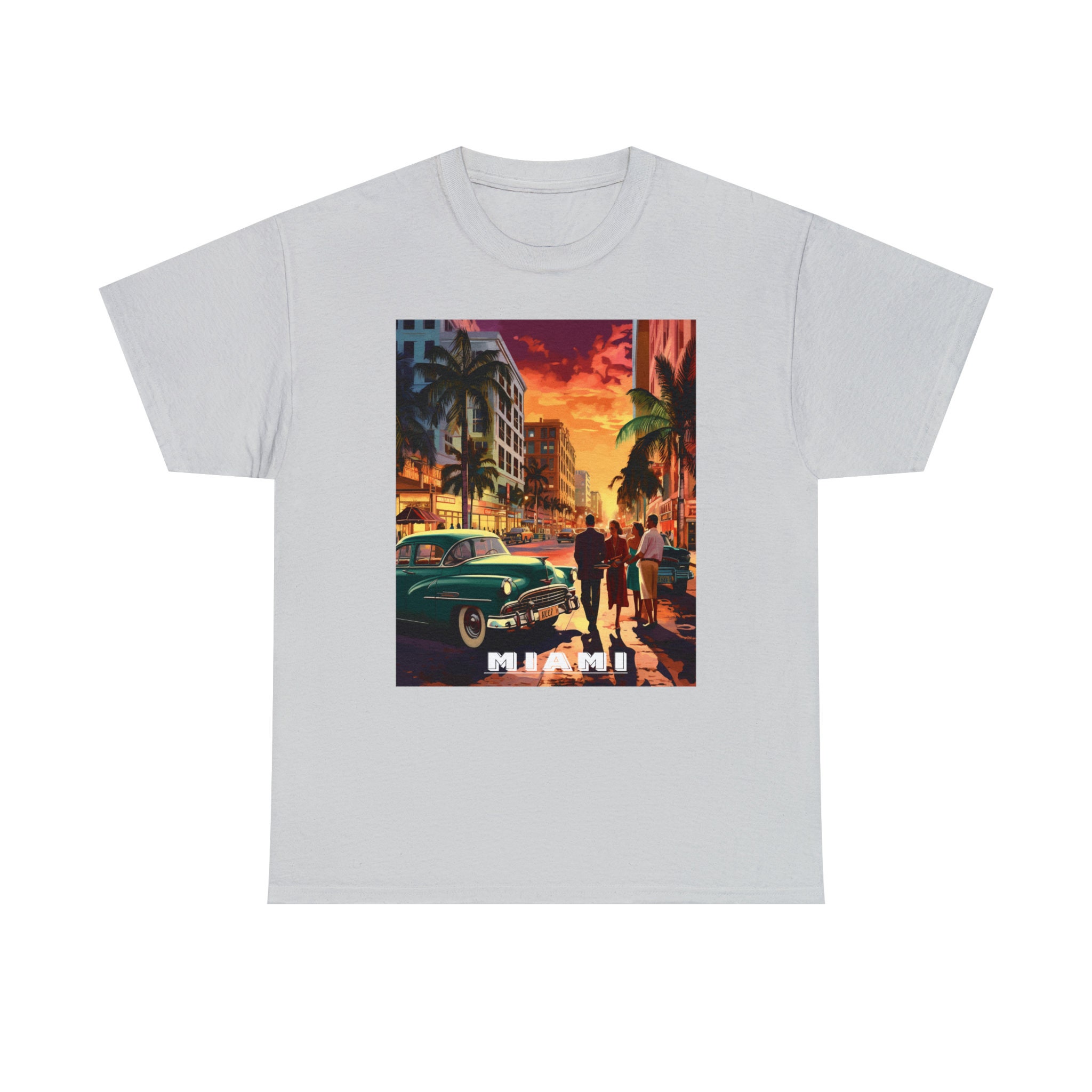 Retro Miami T-shirt, Miami Beach, Miami Beach Shirt, Miami Beach ...