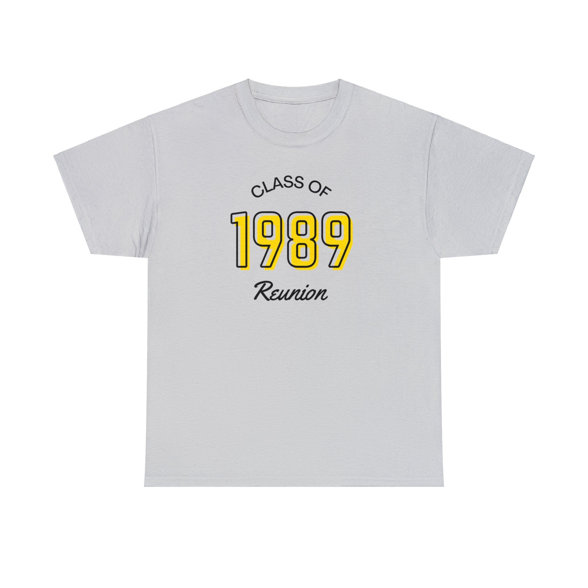 CUSTOMIZED CLASS REUNION Unisex Heavy Cotton Tee, Pick Your Year Class ...