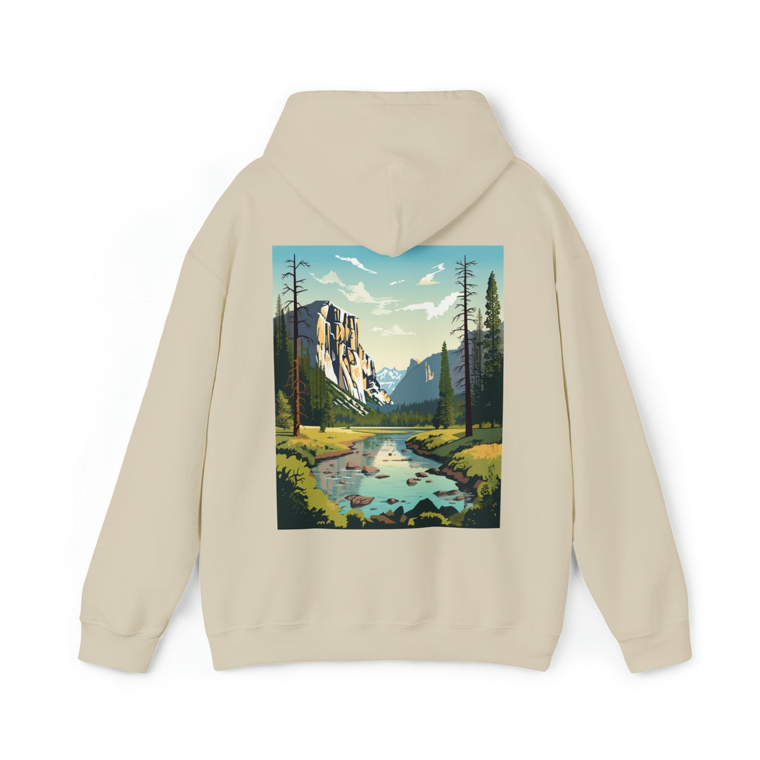 El Capitan, Yosemite National Park Gift Hoodie, Yosemite Half Dome ...