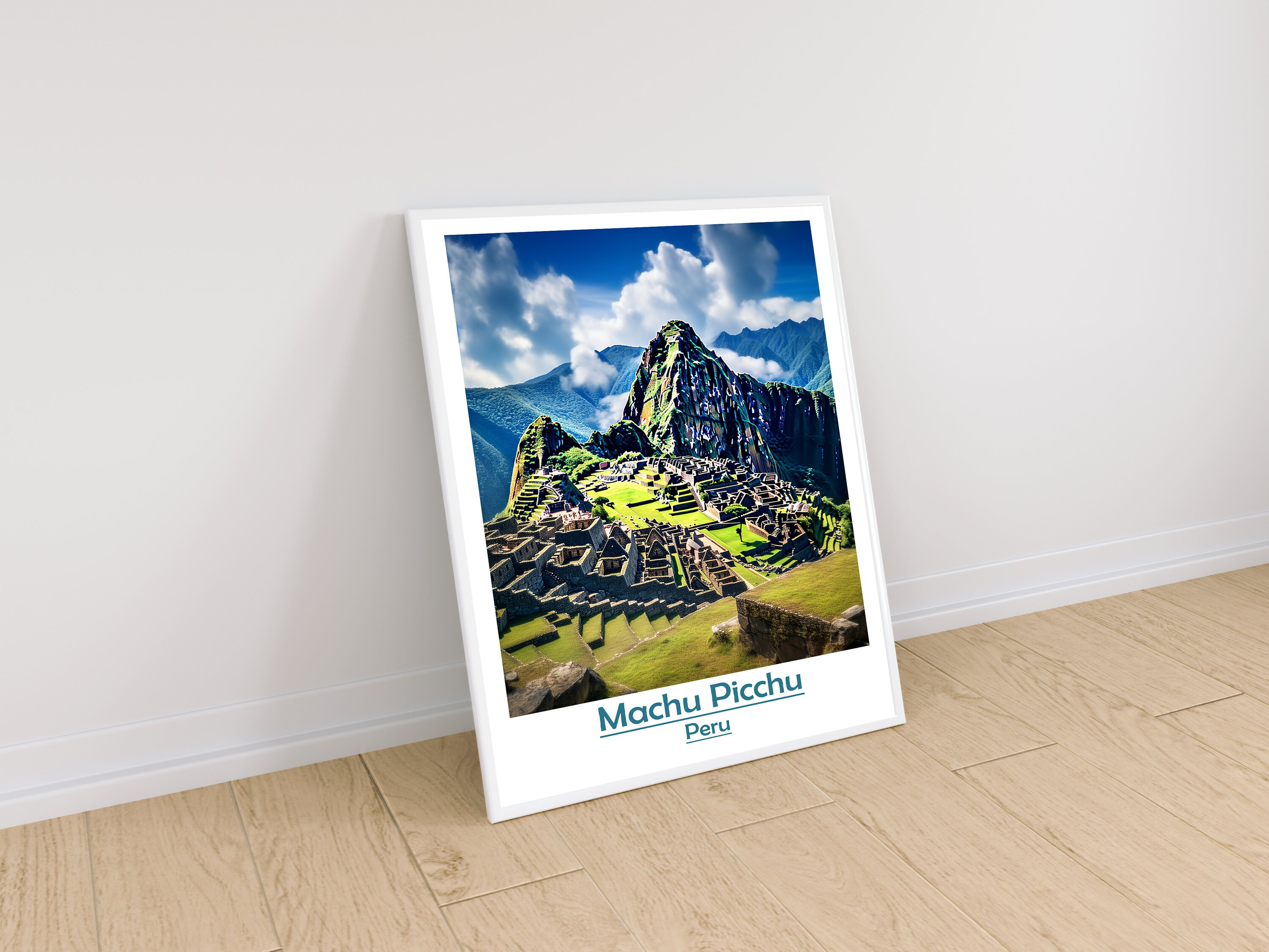 Machu Picchu Machu Picchu Travel Print Wall Art Machu Picchu Wall ...