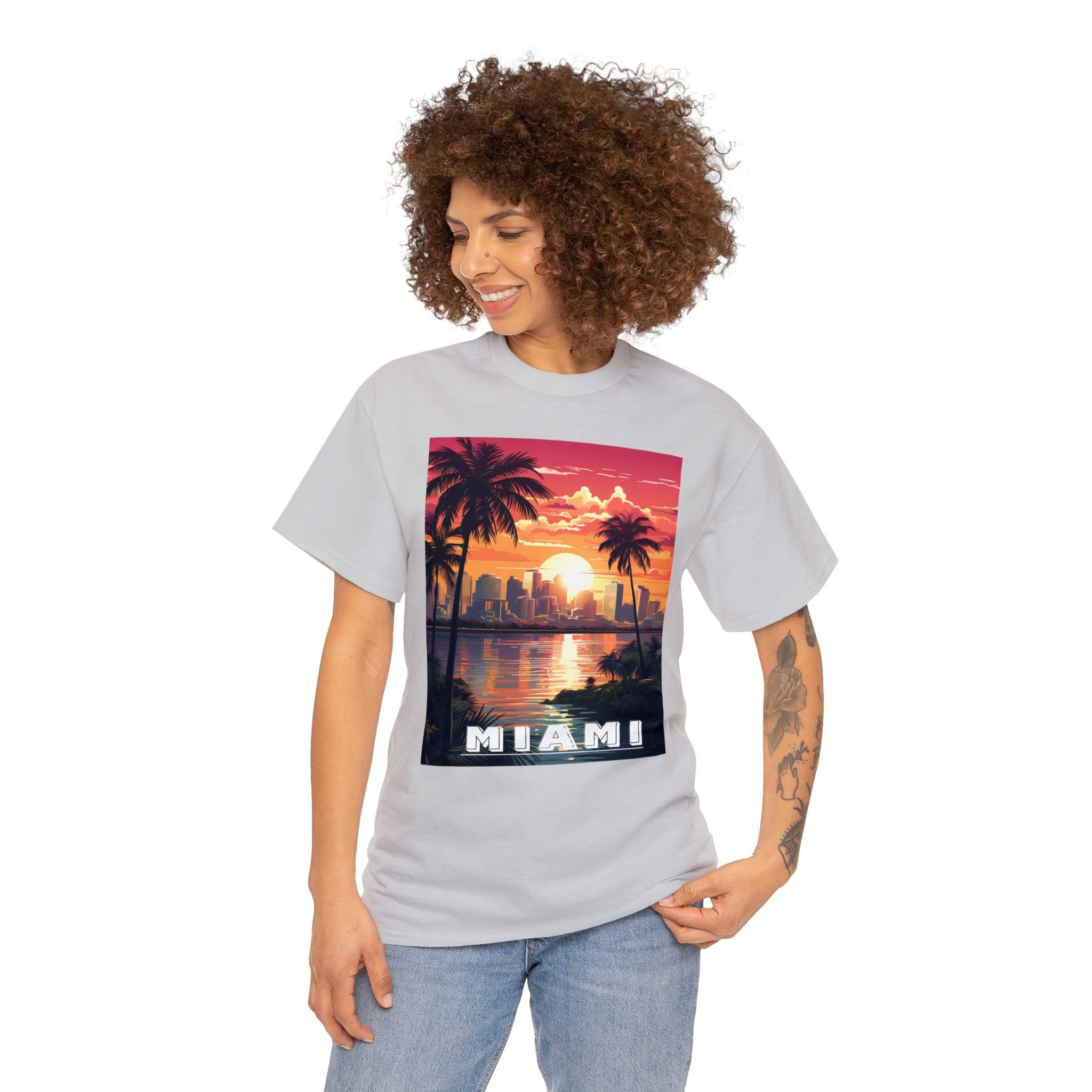Retro Miami T-shirt, Miami Beach, Miami Beach Shirt, Miami Beach ...