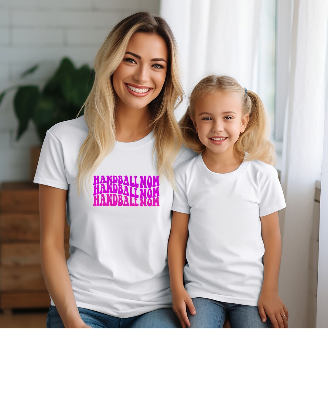 Personalized Handball Mother T-shirt Women, Gifts for Parents, Gifts ...