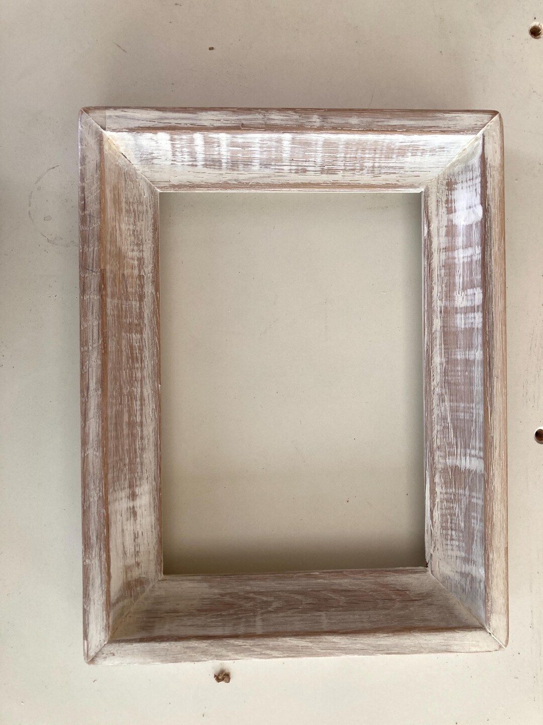 Wooden Rustic Frames Custom Color Distressed Photo Frame Horizontal ...