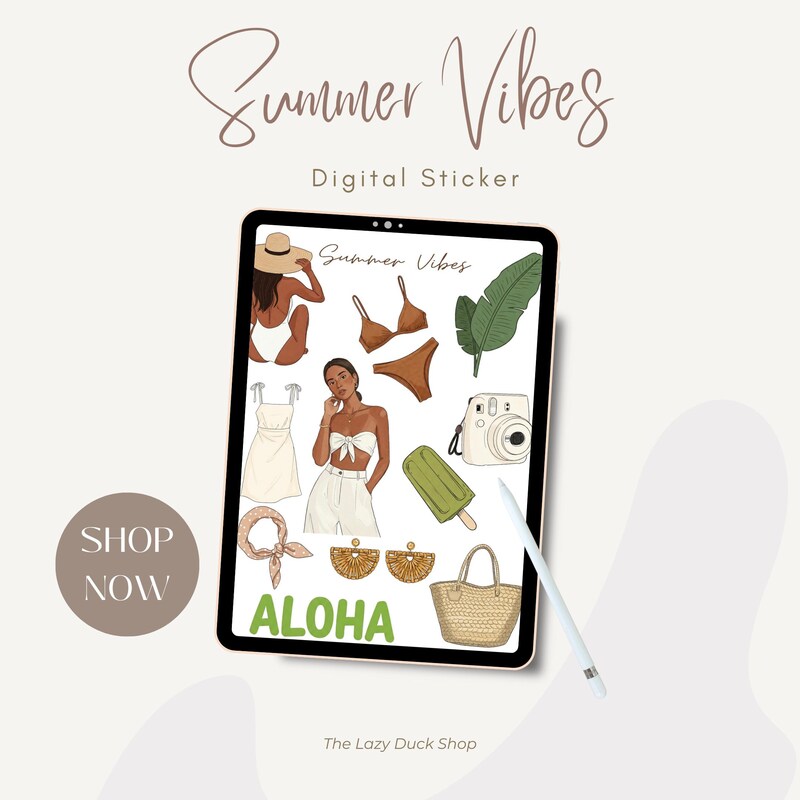 Boho Aesthetic Stickers - Etsy