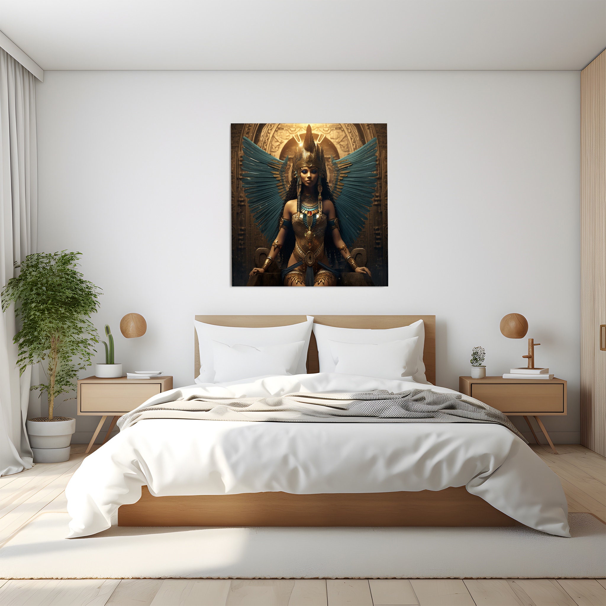 Egyptian Goddess Isis Egyptian Mythological Art Egyptian Goddess ...