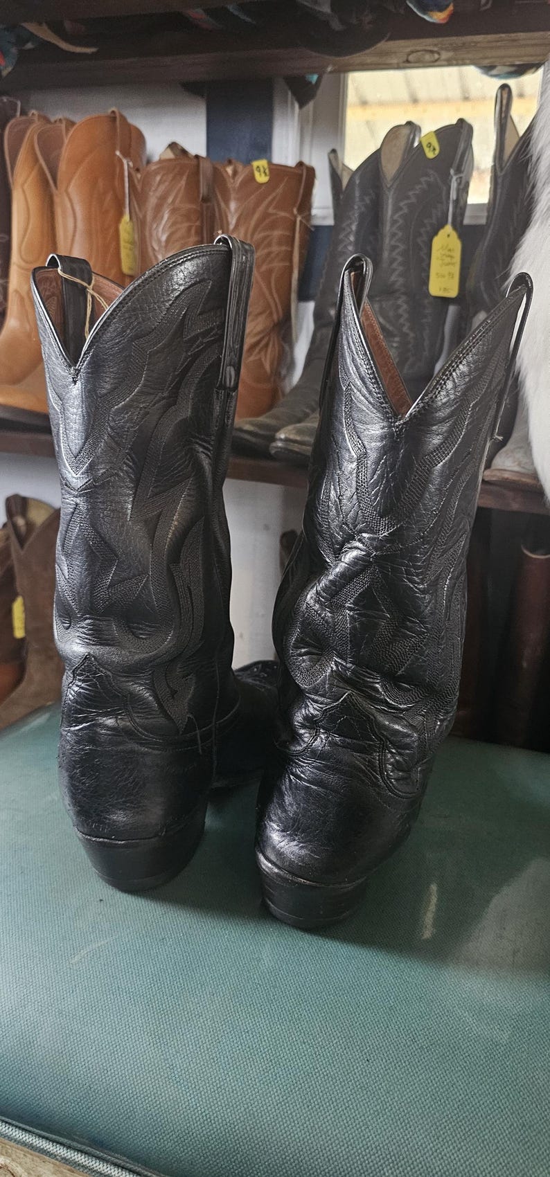 Mens Lucchese Cowboy Boots - Etsy