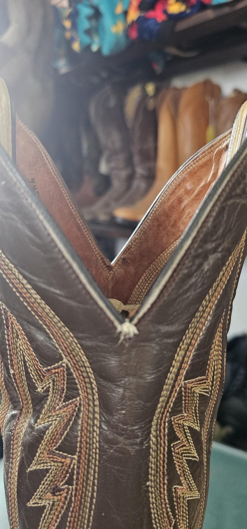 Mens Bison Cowboy Boots Handmade by the Sanders - Etsy