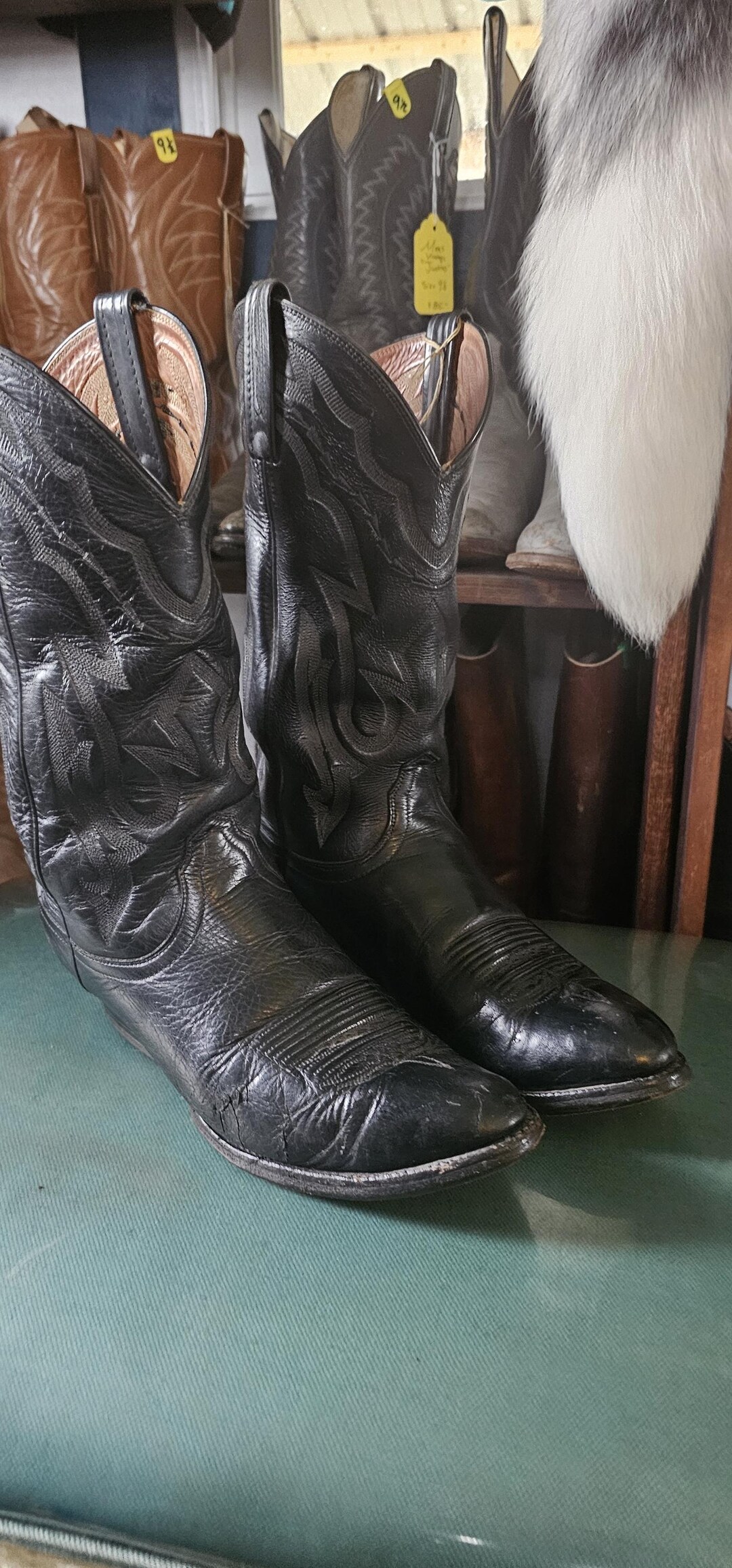 Mens Lucchese Cowboy Boots - Etsy
