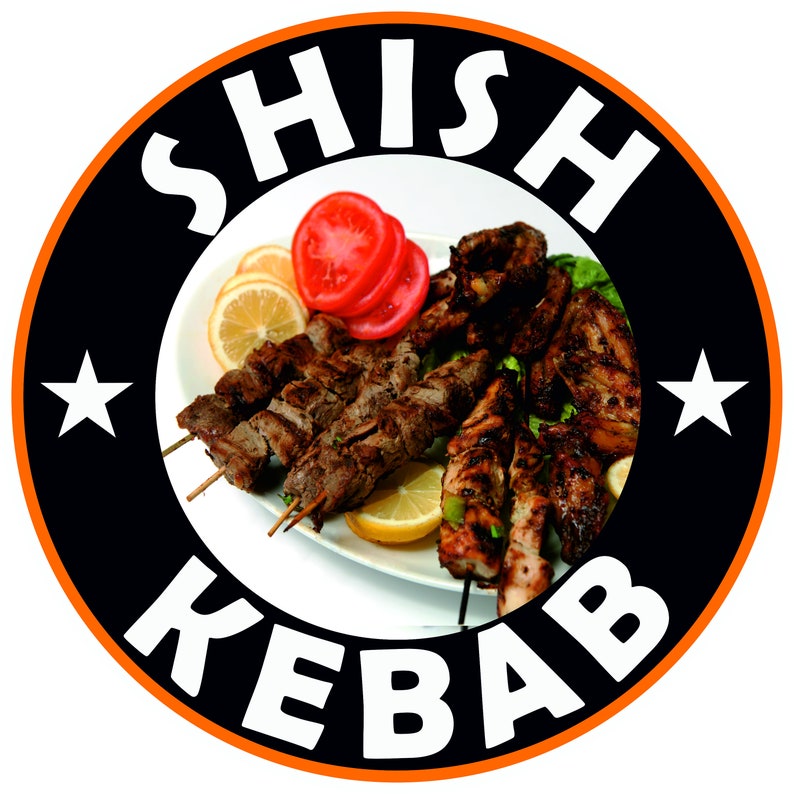 Shish Kebabs Window Decal - Etsy