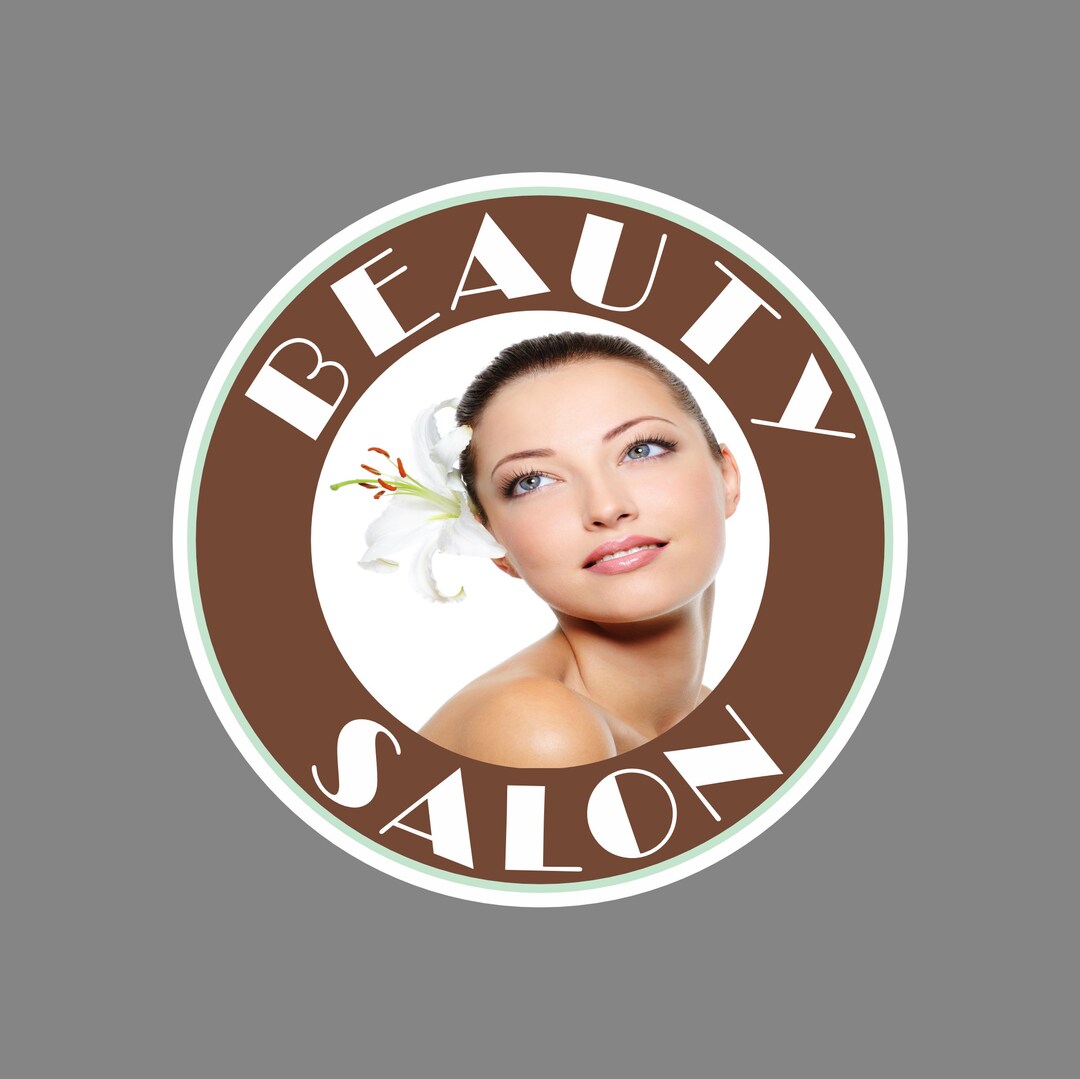 Beauty Salon Window Decal design 3 - Etsy
