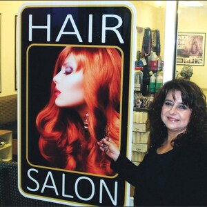 Hair Salon Window Decal - Etsy
