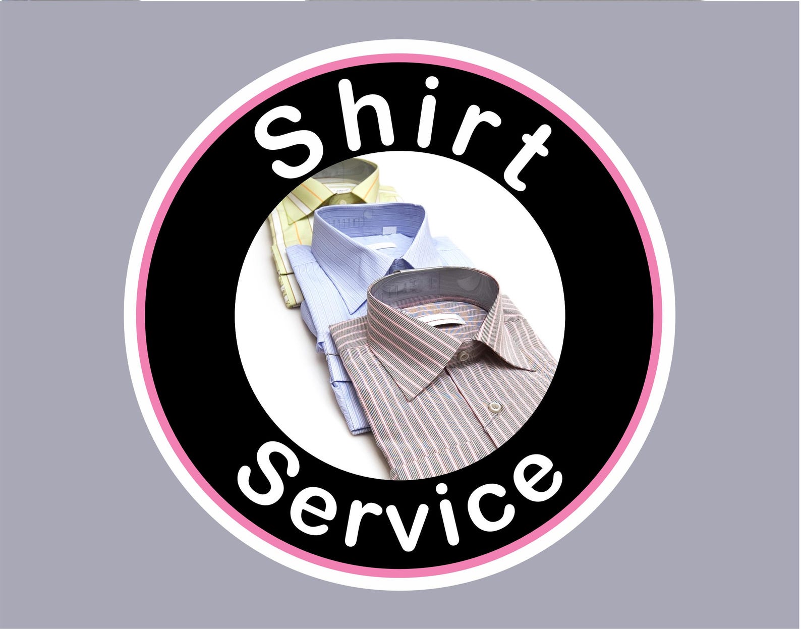 Shirt Service Window Decal - Etsy