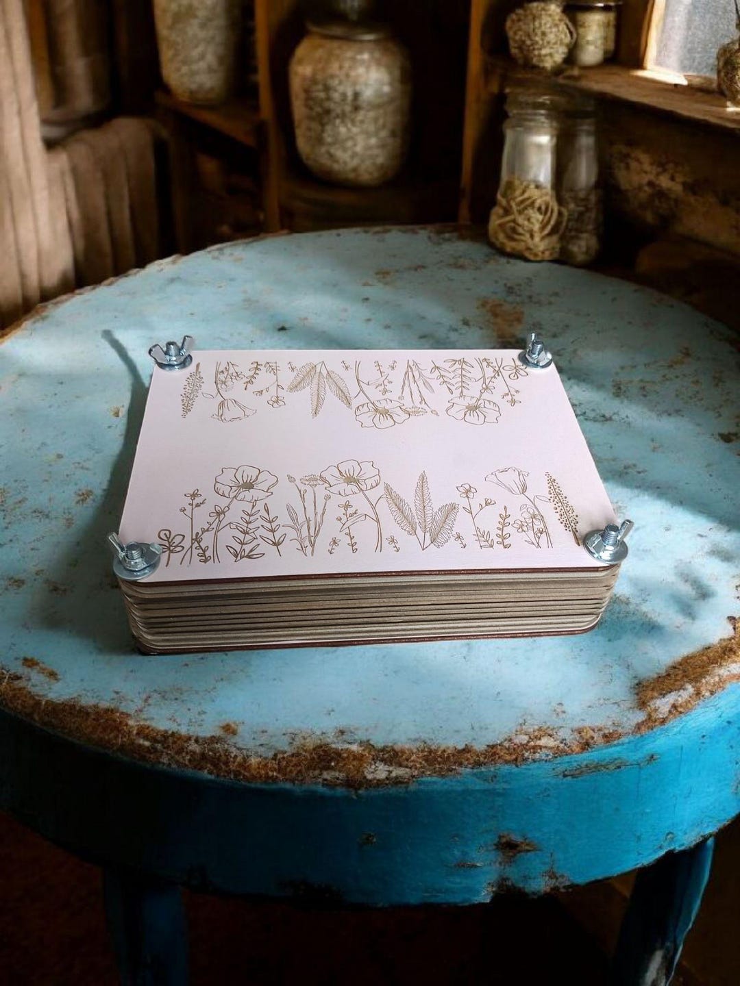 Personalized Flower Press Kit: Mini Botanical Herbarium for Kids - Etsy