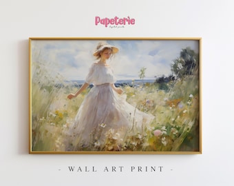 Rustic Spring Flowers Still Life Print Farmhouse Decor Floral Print ...