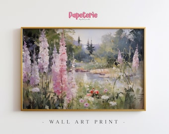 Rustic Spring Flowers Still Life Print Farmhouse Decor Floral Print ...