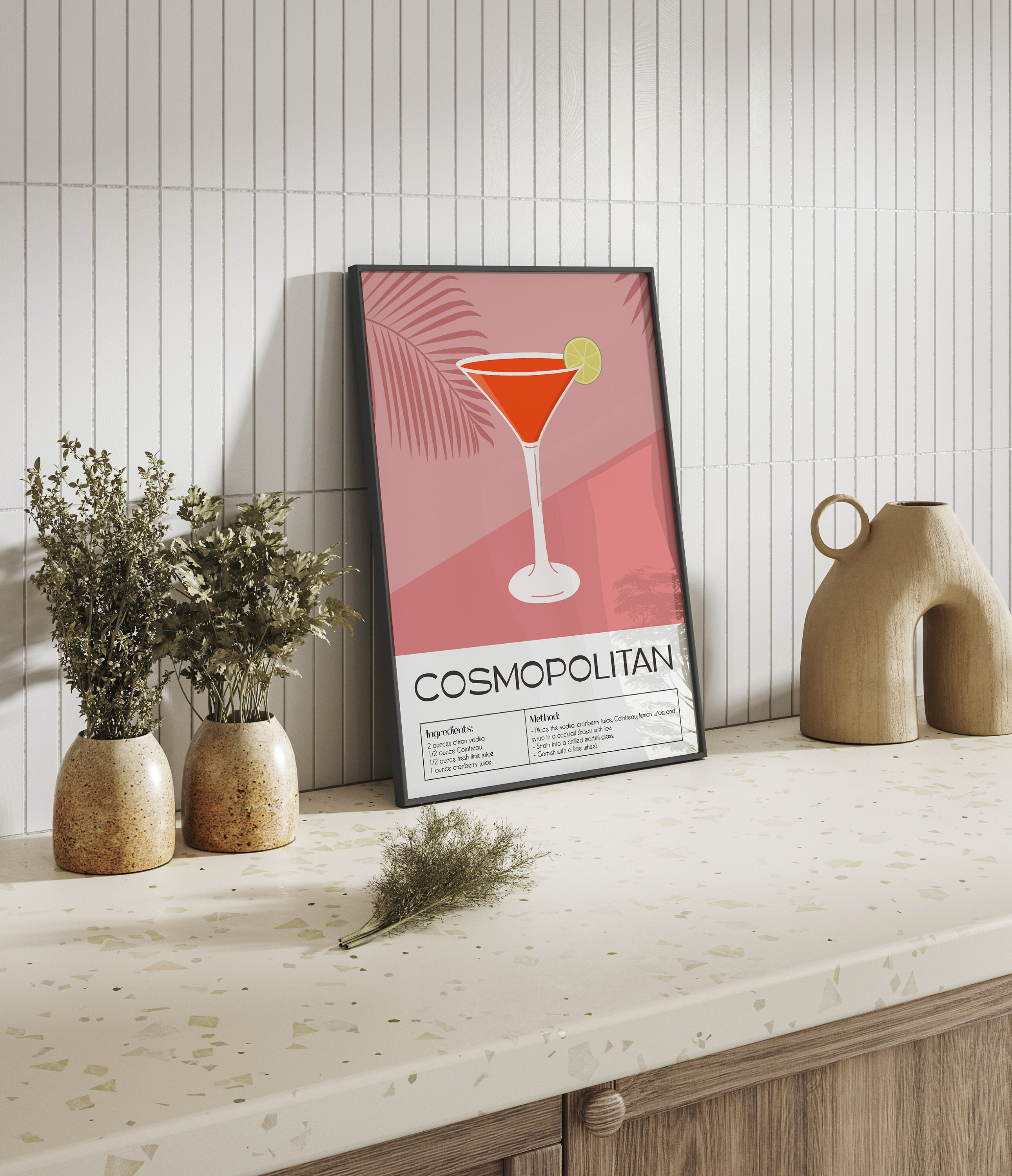Bar Wall Art Decor Cocktail Wall Decor Bar Wall Art Classic Bar Cart ...