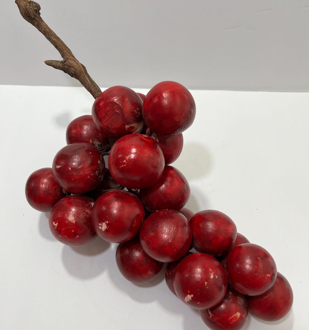 Vintage Alabaster Grapes, Stone Grape Cluster, Marble Grapes ...