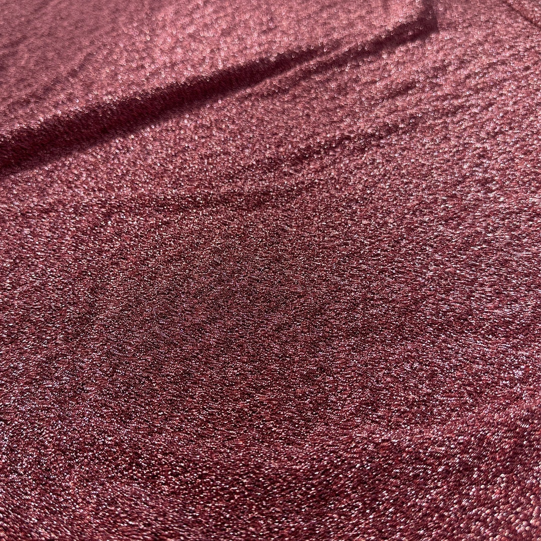 Pink Lurex Lycra Fabric, Special Occasion Fabric, Dress Fabric, Gift ...