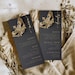 Black Gold Masquerade Party Menu Template INSTANT DOWNLOAD Dinner Menu ...