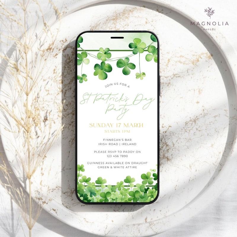 Irish Invitation - Etsy