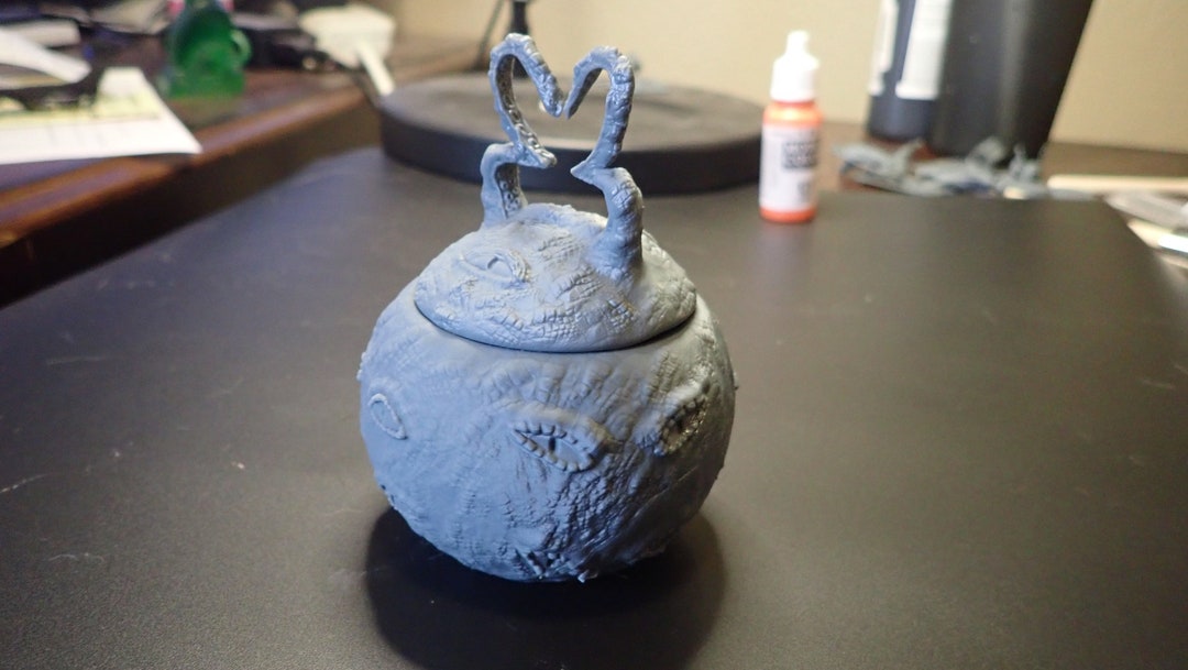 Cursed Container 3D Printed Miniature - Etsy