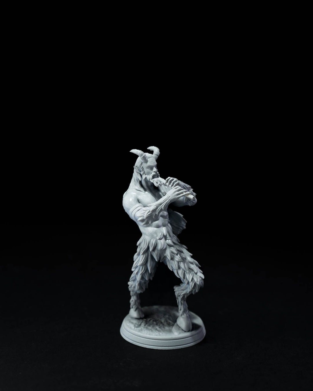 Satyr With Pan Pipes 35mm or 75mm Miniature for Dungeons and Dragons ...