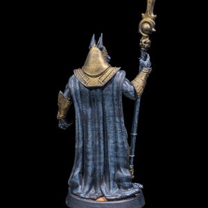 Ancient Egyptian Jackal General Miniature 35mm or 75mm - Etsy