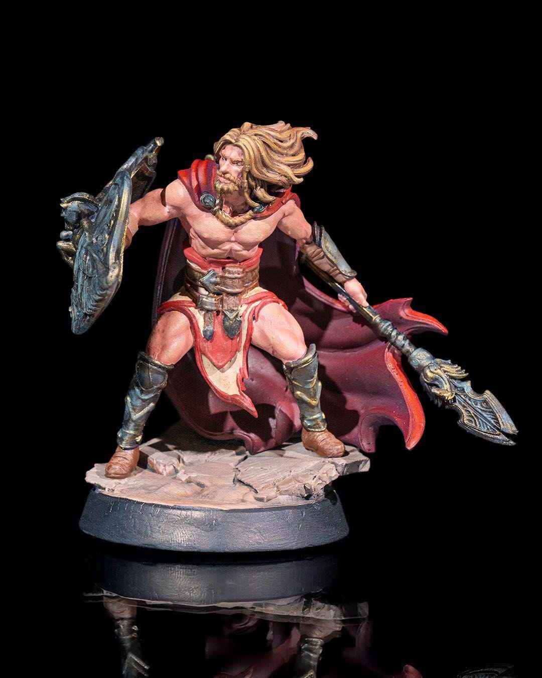 Gladiator Miniature 32mm or 75mm, Helmet on or Off - Etsy