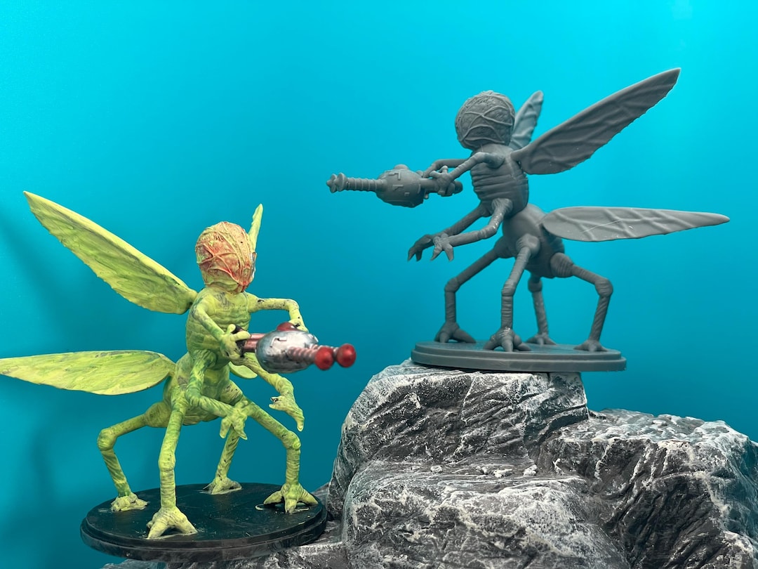 Migo Warrior 35mm or 75mm Miniature for Call of Cthulhu, Dnd, Any Rpg ...