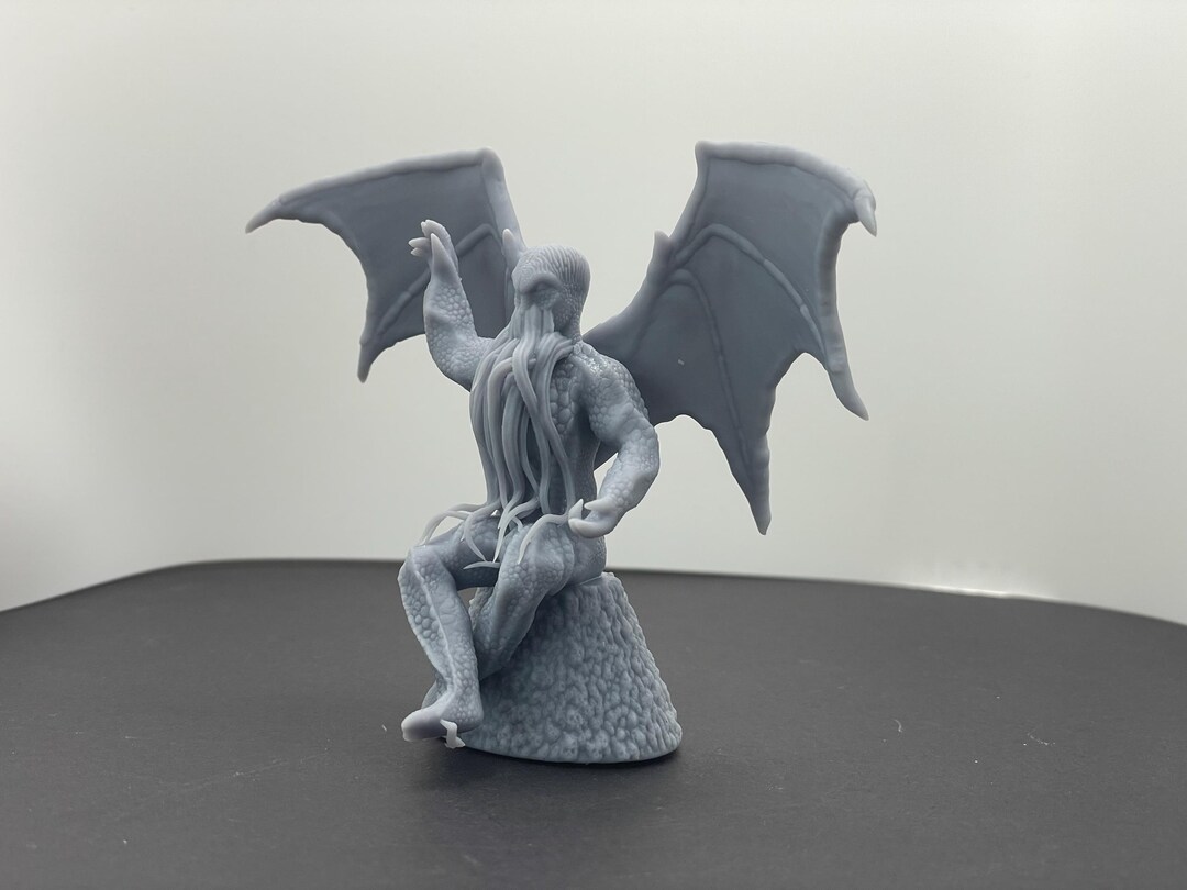 Cthulhu Baphomet 35mm or 75mm Miniature for Call of Cthulhu, Dnd, Any ...
