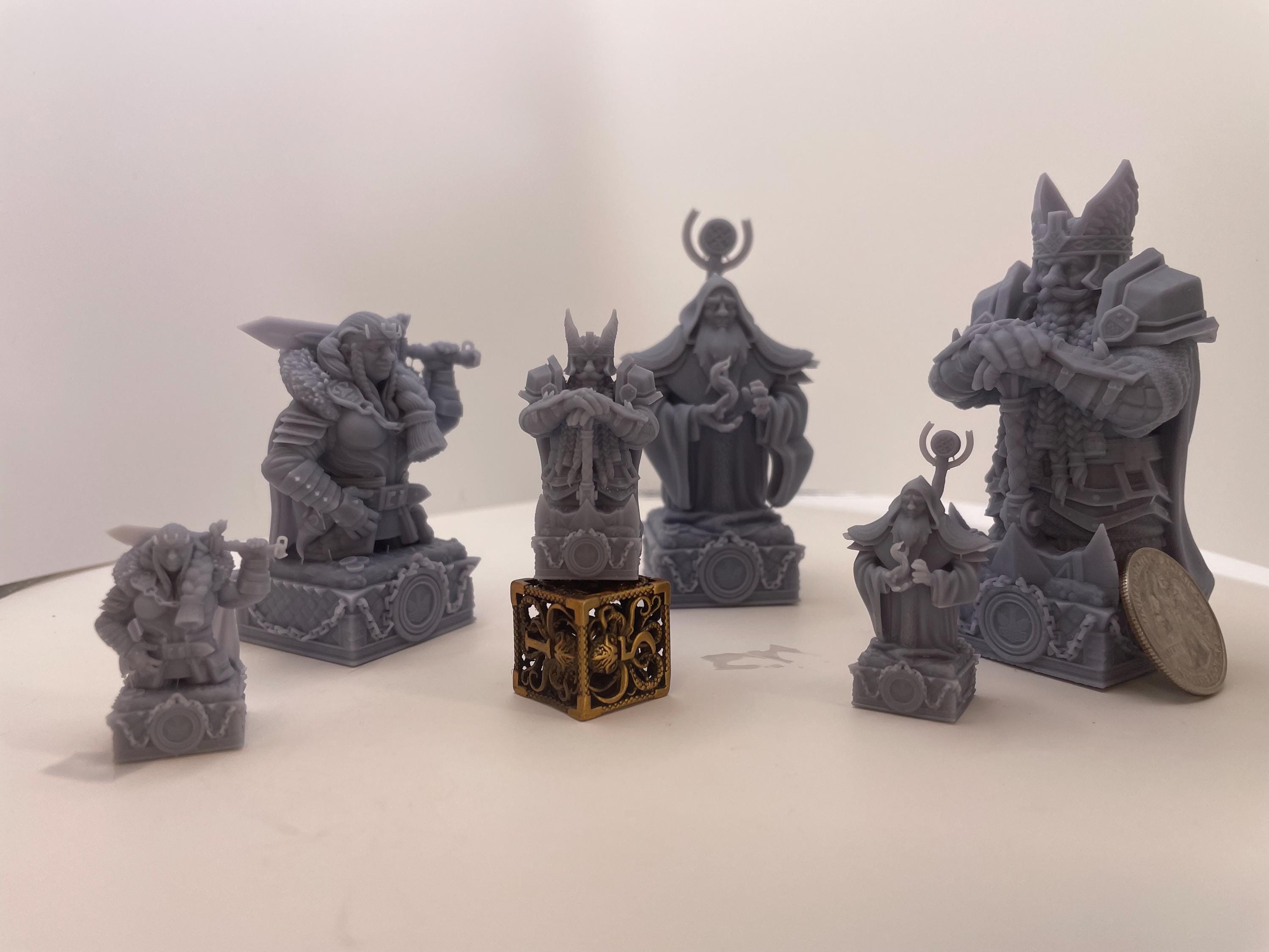Dwarven Chess Set - Etsy