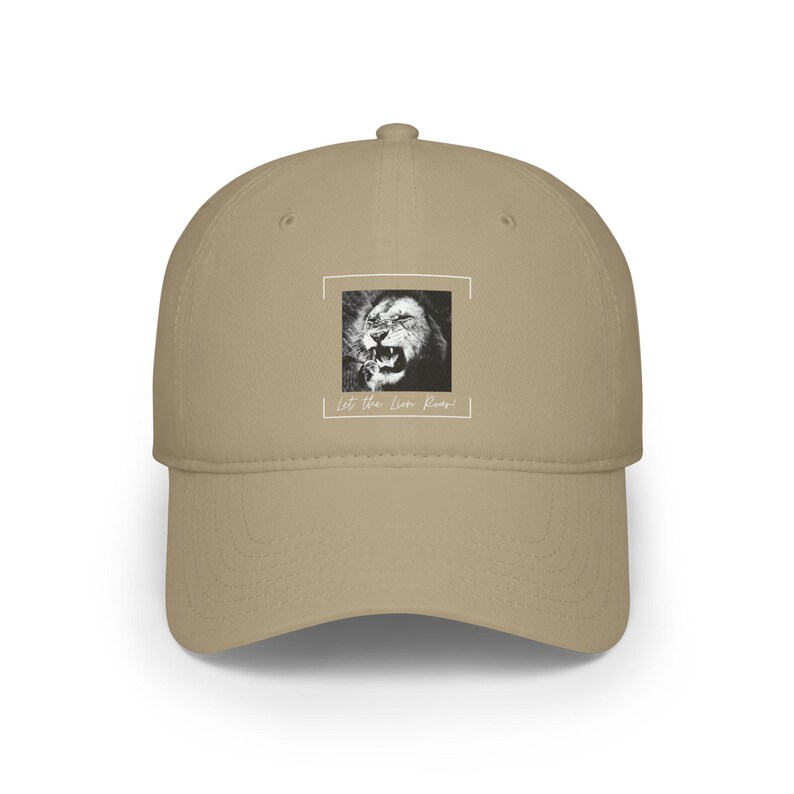 Let the Lion Roar Low Profile Baseball Cap - Etsy