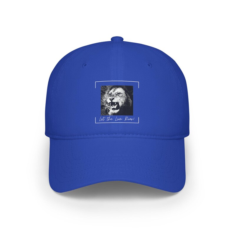 Let the Lion Roar Low Profile Baseball Cap - Etsy