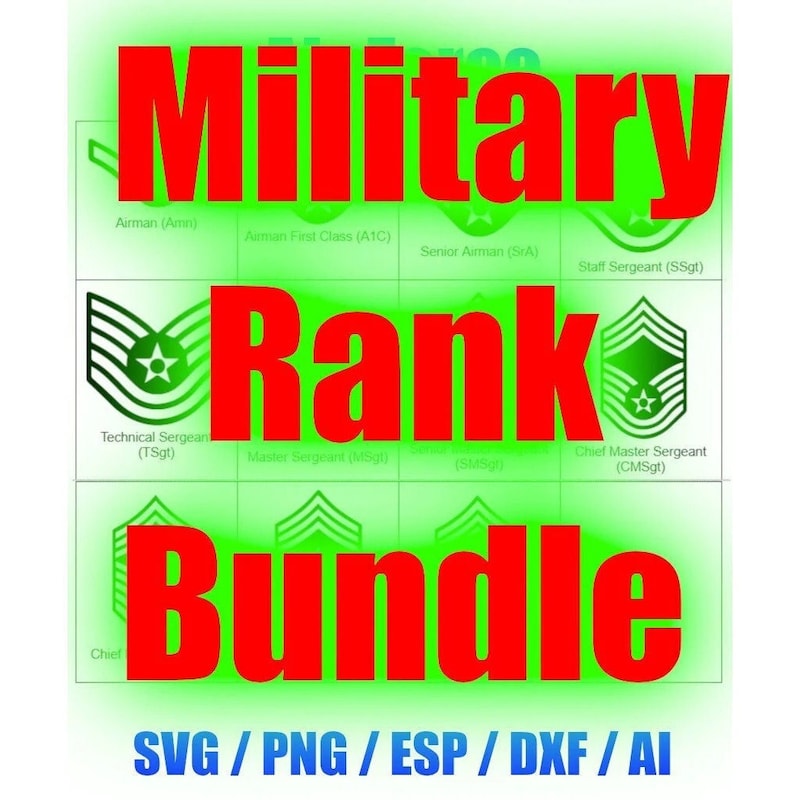 Army Rank Wall - Etsy