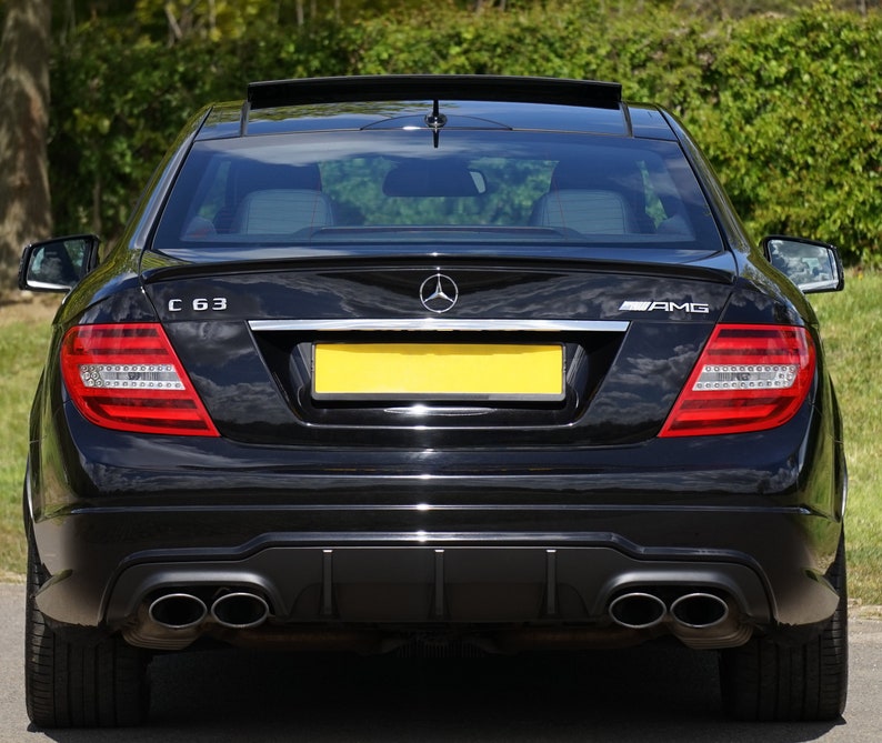 Mercedes-benz AMG C63 Vehicle Car Product Mockup Template Design for ...