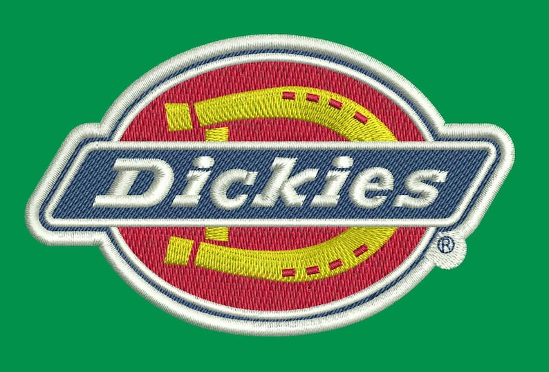 Dickies Logo Embroidery File 3 Sizes - Etsy